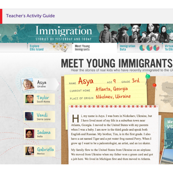 Interactive Tour of Ellis Island – Games & Learning