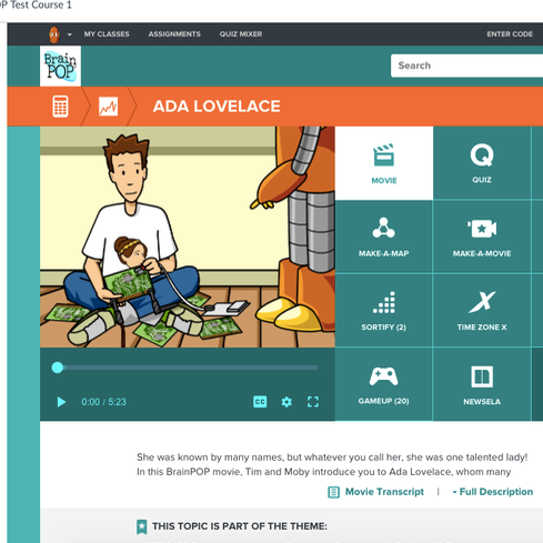 BrainPOP – Games & Learning