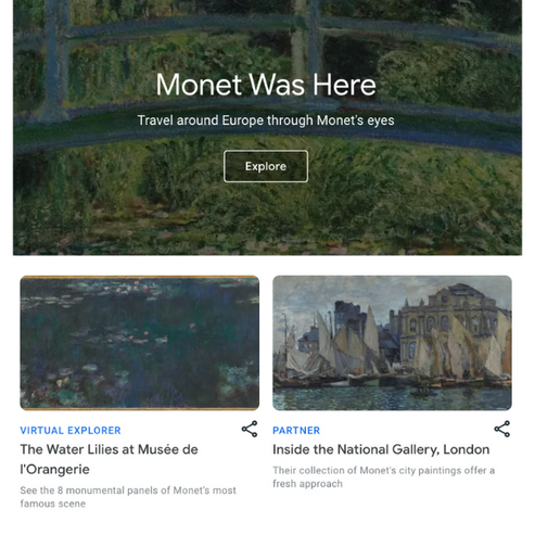 Google Arts & Culture – Games & Learning