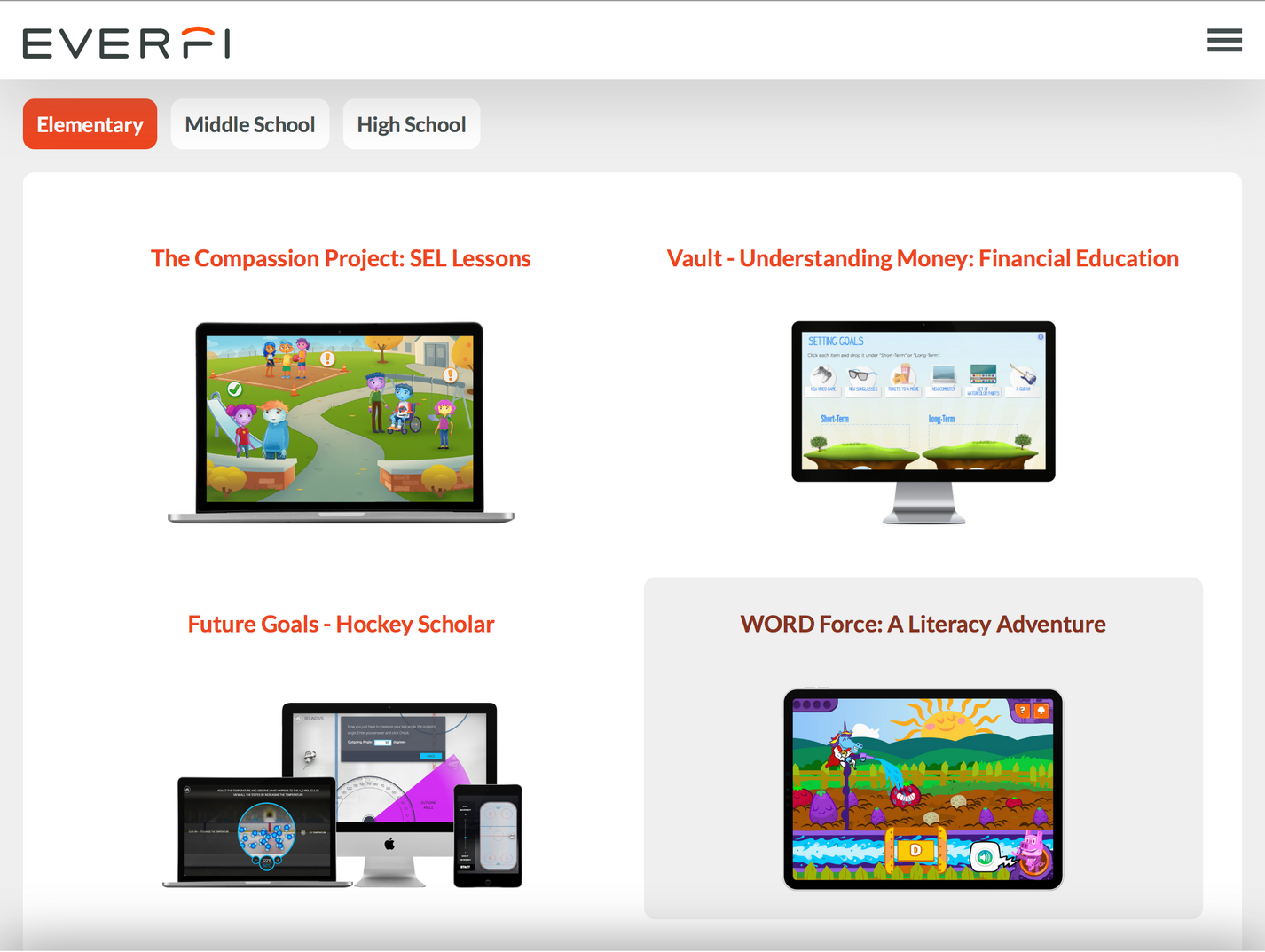 EVERFI – Games & Learning