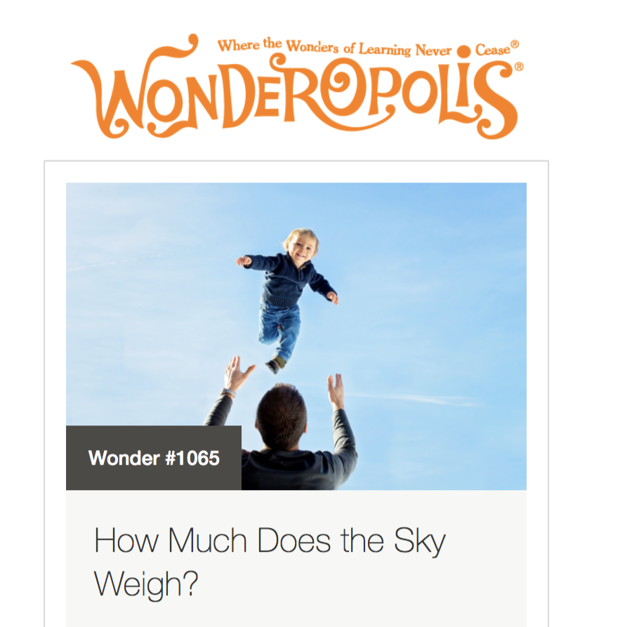 Wonderopolis – Games & Learning